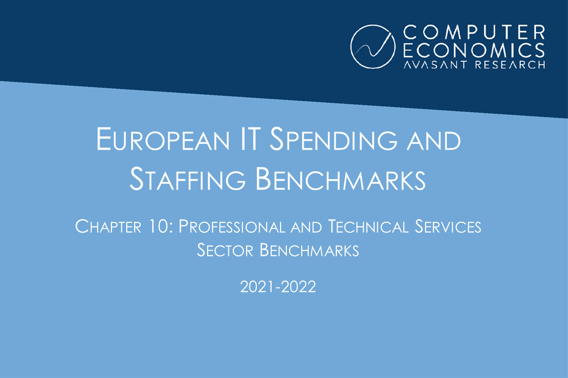 European IT Spending and Staffing Benchmarks 2021/2022: Chapter 10 ... European IT Spending and Staffing Benchmarks 2021/2022: Chapter 10 ...