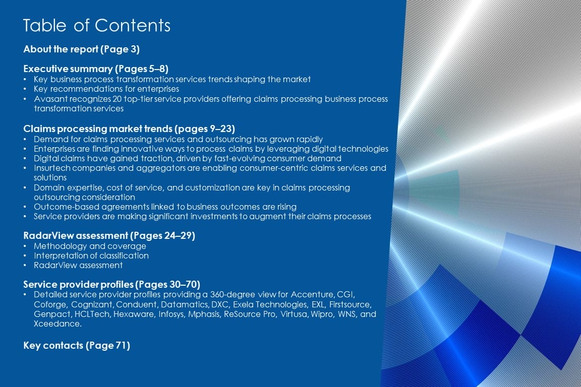Claims Processing Business Process Transformation 2022–2023 RadarView ... Claims Processing Business Process Transformation 2022–2023 RadarView ...